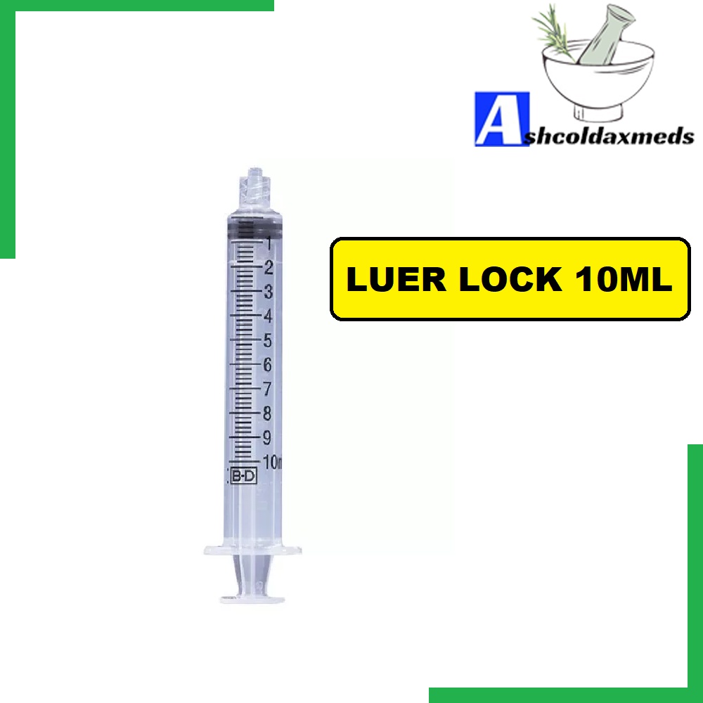 Bd 10ml Syringe Luer Lock Syringe - Farmasi Limbongan