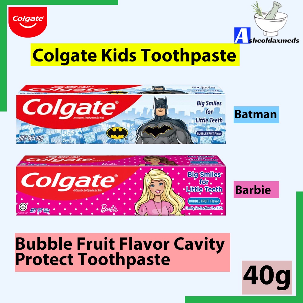 Colgate Kids Batman/Barbie Toothpaste 40g - Farmasi Limbongan