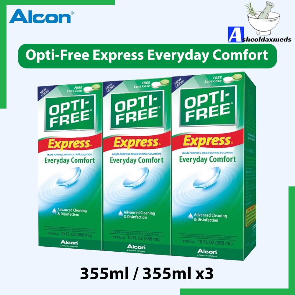Opti-Free Express 355ml/355mlX3 (EXP:05/2023) - Farmasi Limbongan