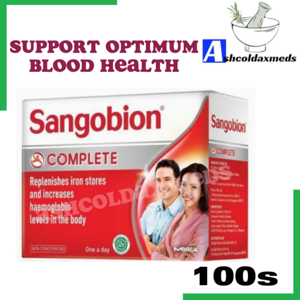 Sangobion Complete 100's (Tambah darah/Sesuai untuk ibu mengadung ...