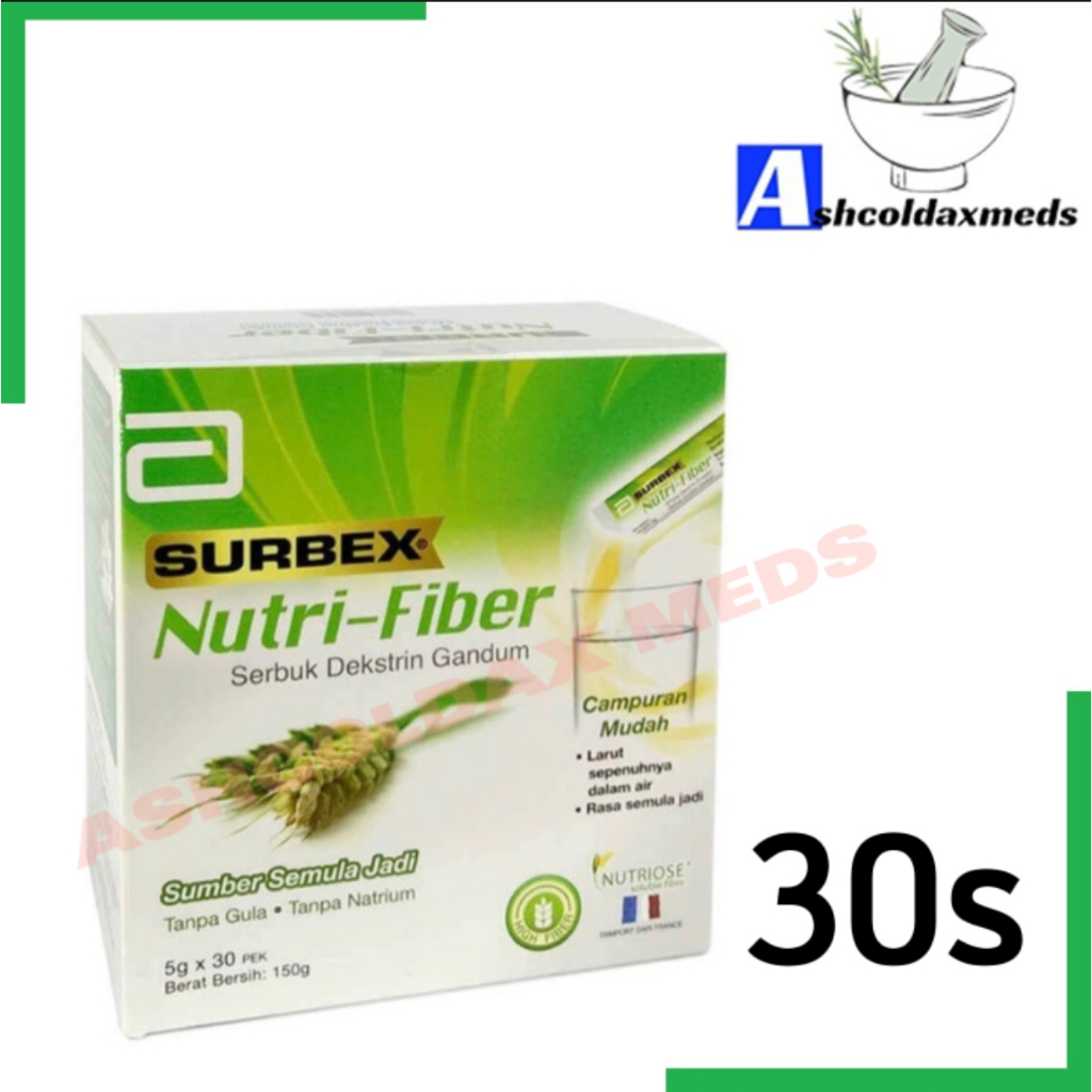 SURBEX NUTRI-FIBER 30 SACHETS - Farmasi Limbongan