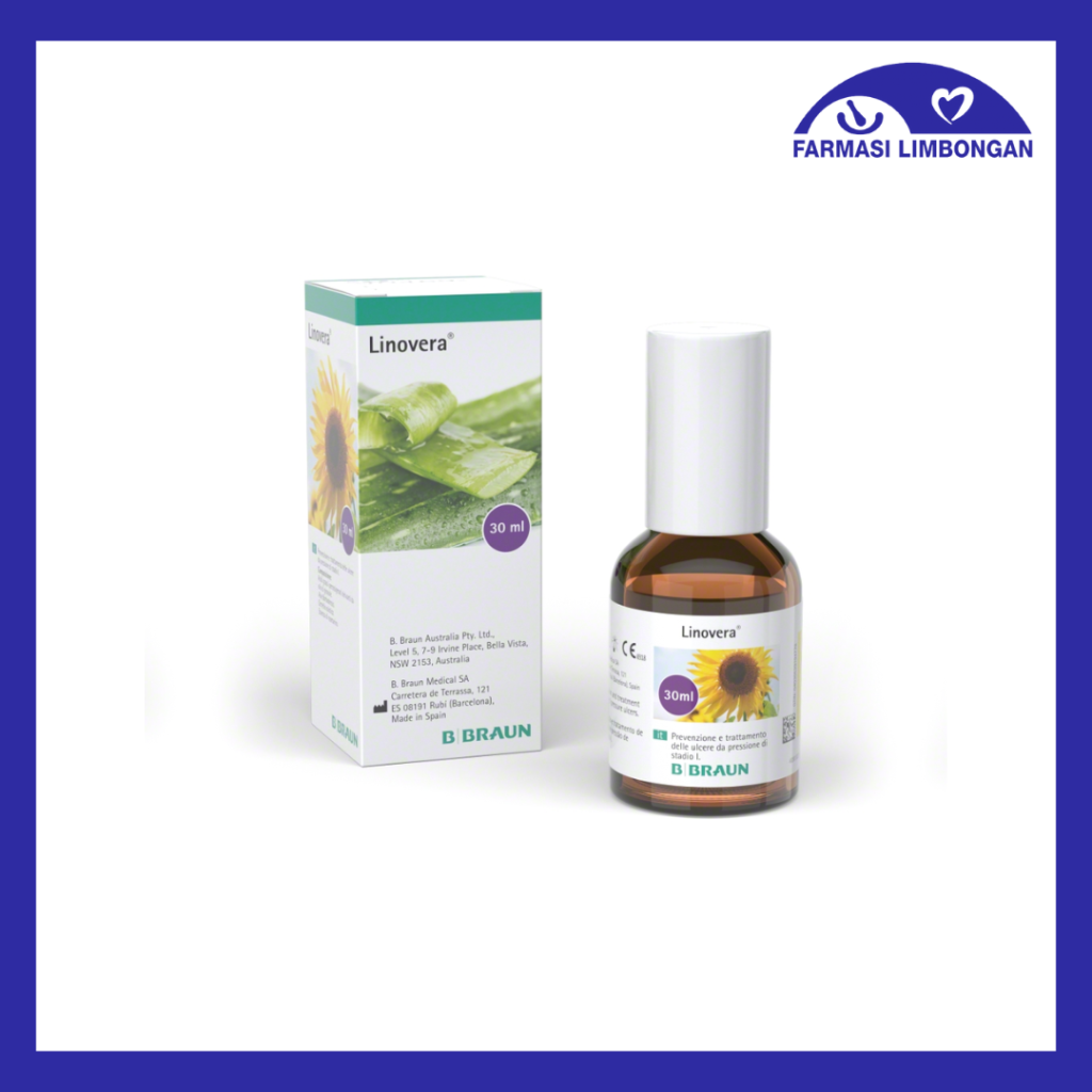 BBRAUN LINOVERA SPRAY 30ML (PREVENT BED SORE/HEALING OF STAGE 1 ...