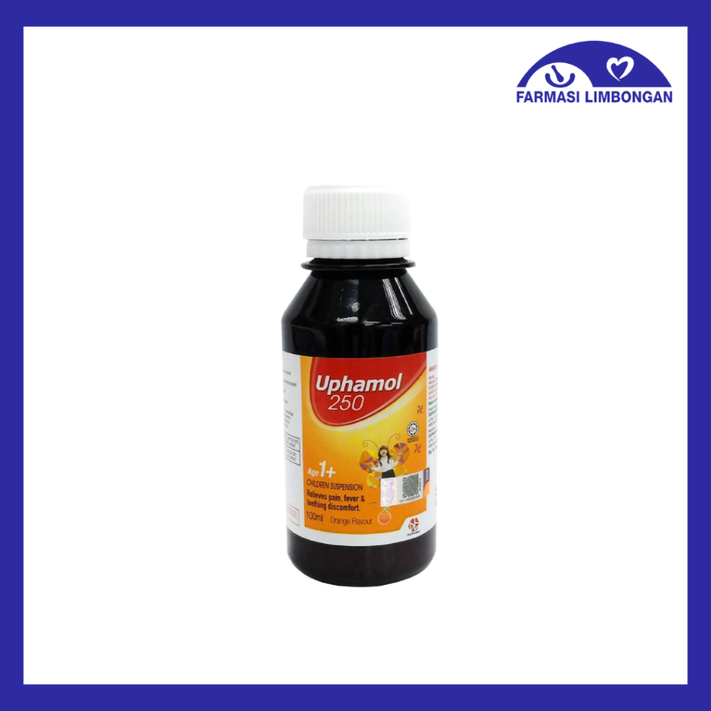 UPHAMOL PARACETAMOL SYRUP PARACETAMOL 250MG/5ML CHILDREN SUSPENSION ...