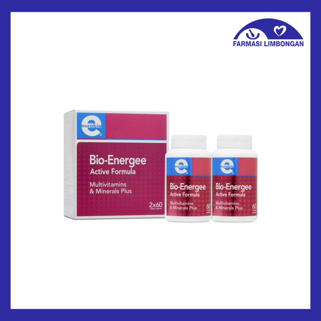 EUROBIO BIO-ENERGEE MULTIVITAMINS & MINERALS - Farmasi Limbongan