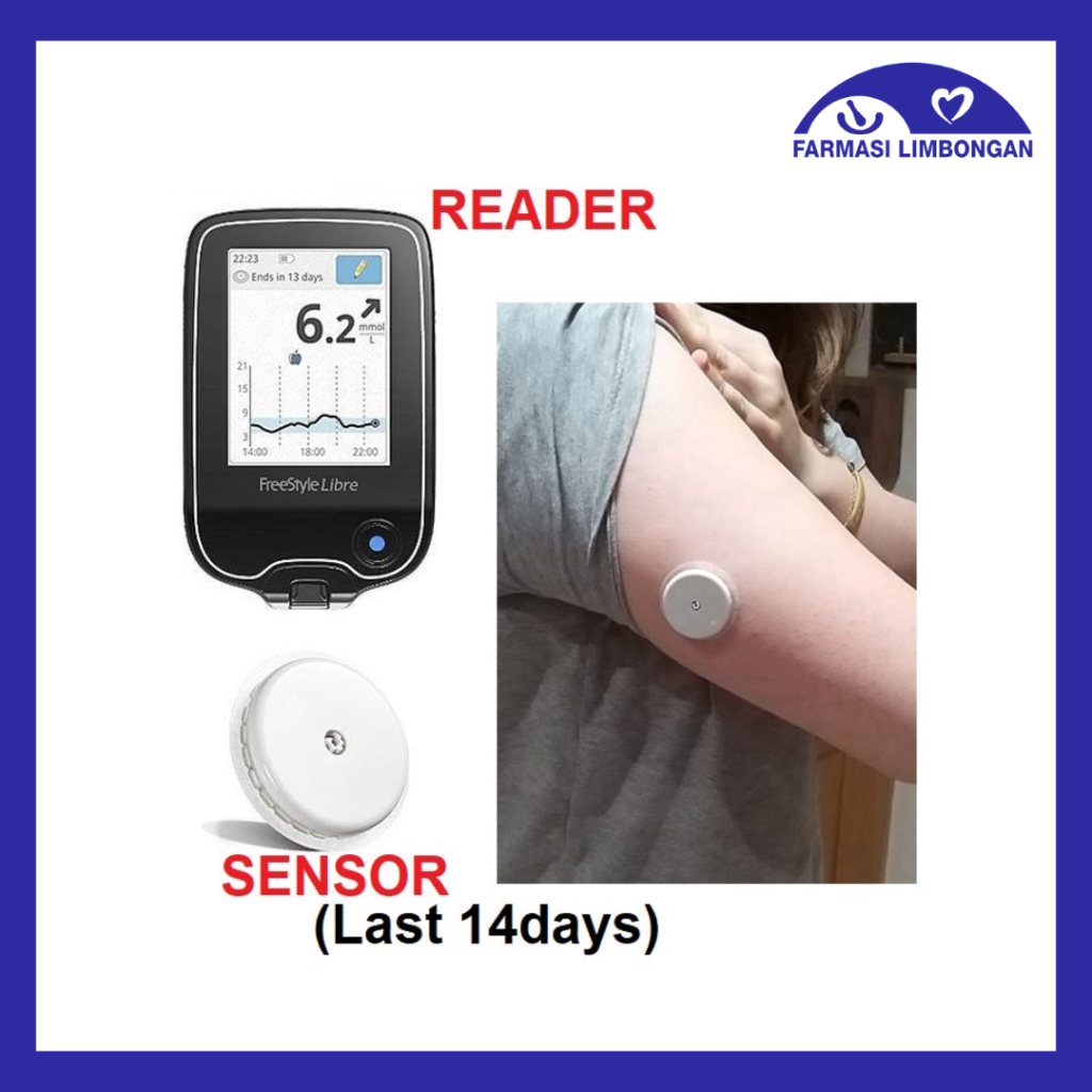 (MSIA WARRANTY) FREESTYLE LIBRE GLUCOSE MONITORING SYSTEM ( READER ...