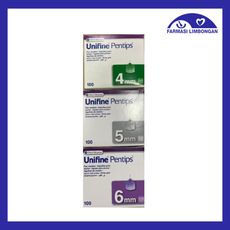 Unifine Pentips Insulin Penfill Needles - Farmasi Limbongan