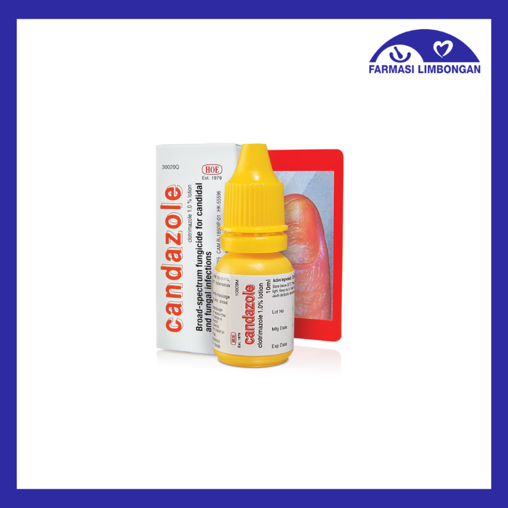 CANDAZOLE ANTIFUNGAL LOTION 10ML (TREAT NAIL FUNGAL INFECTION ...