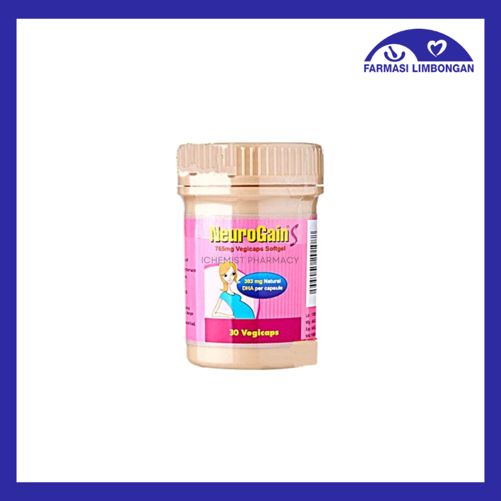 NEUROGAIN S 765MG 30'S - Farmasi Limbongan