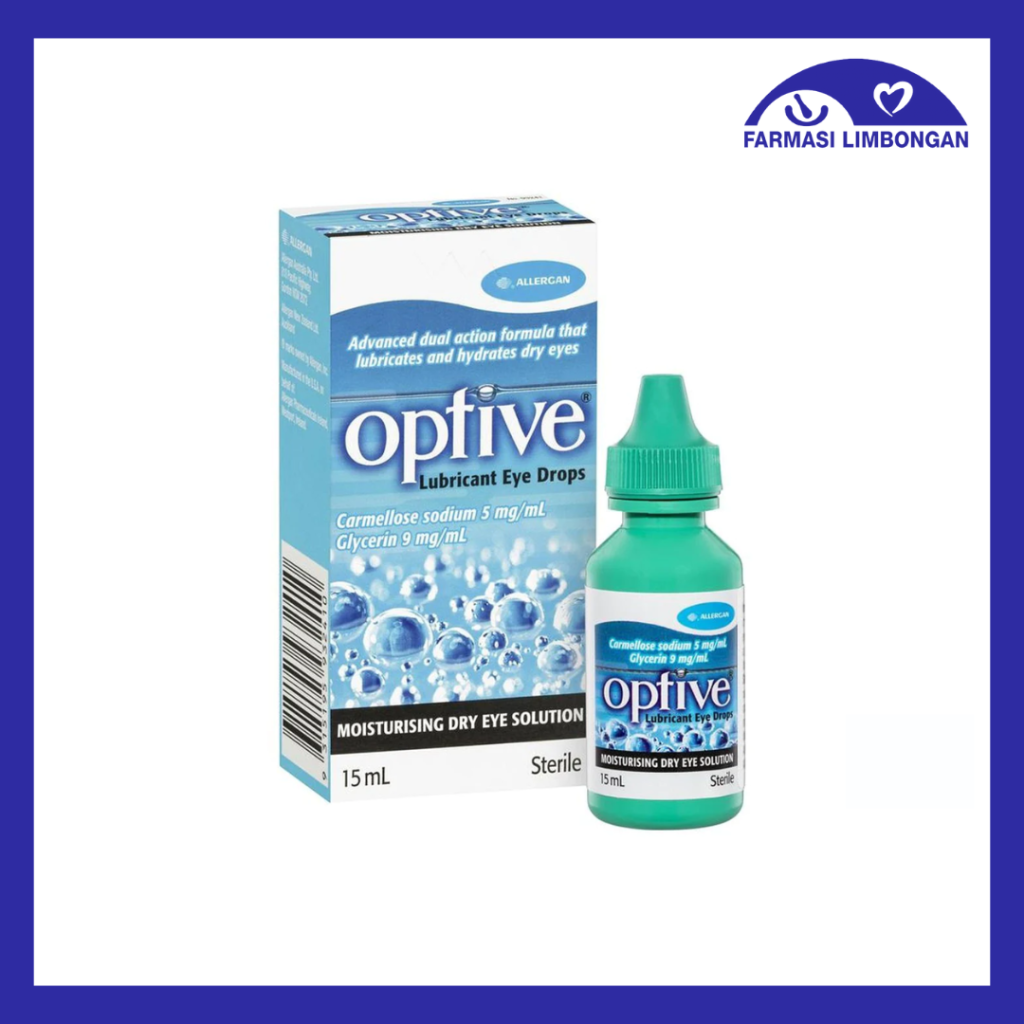 OPTIVE LUBRICANT EYE DROPS - Farmasi Limbongan