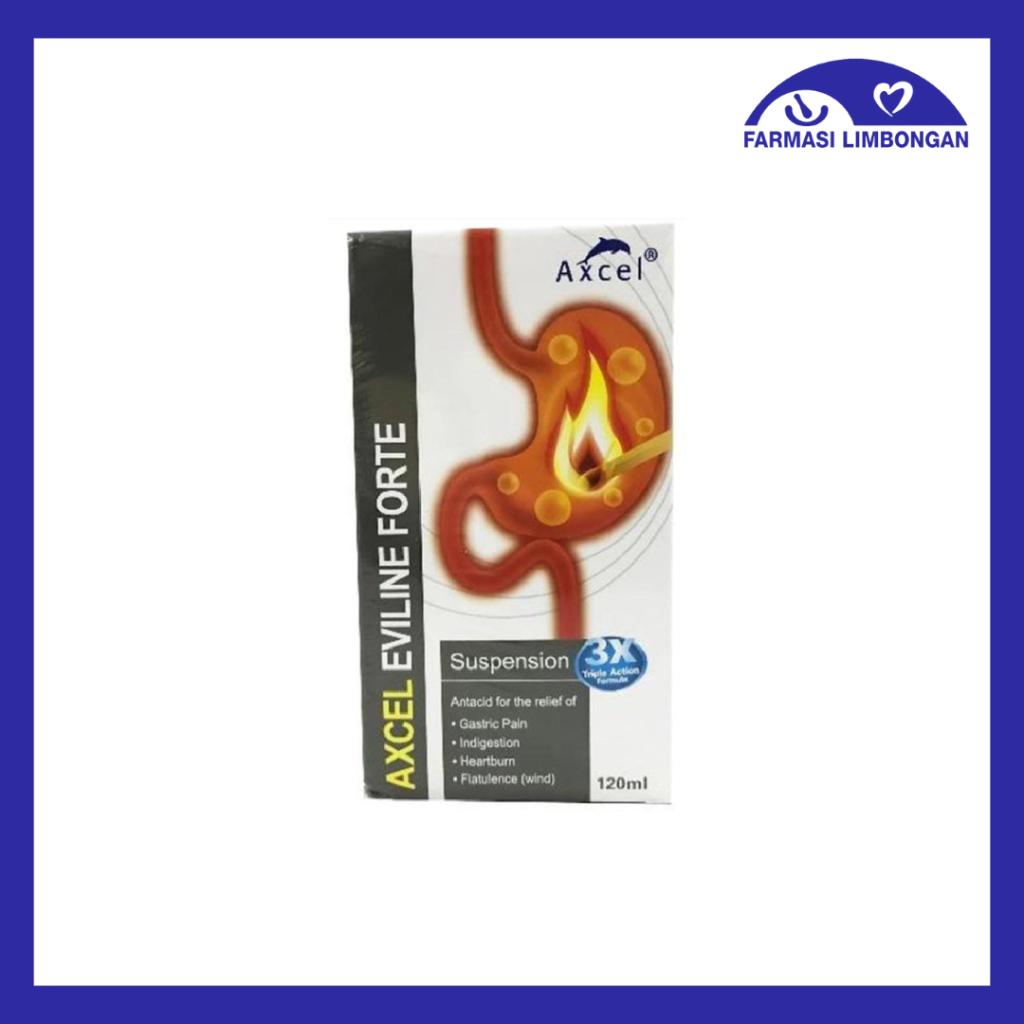 Axcel Eviline Forte Suspension 120ml - Farmasi Limbongan