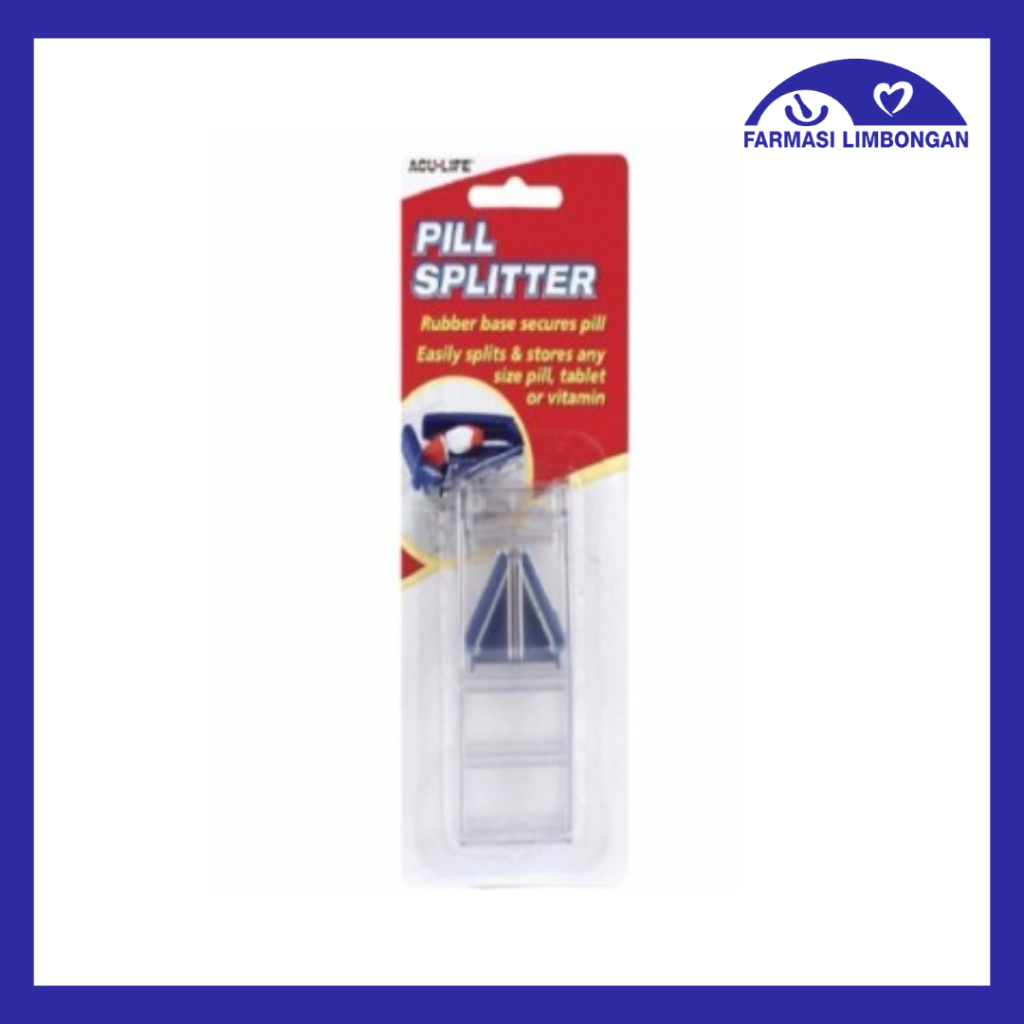 ACULIFE PIL SPLITTER (BLUE/TRANSPARENT) - Farmasi Limbongan