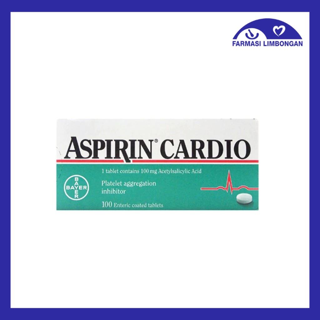 BAYER ASPIRIN 100MG 100'S - Farmasi Limbongan