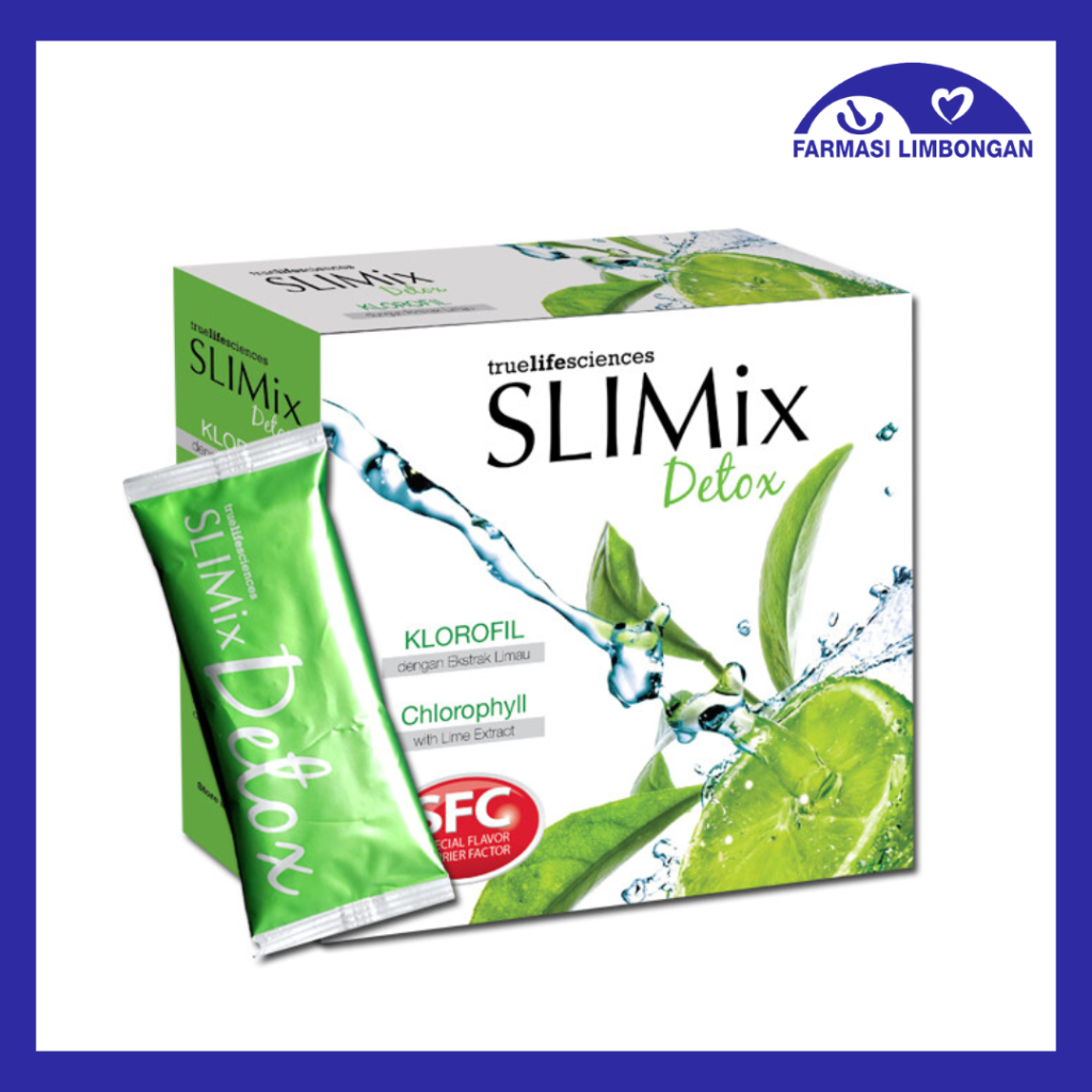 SLIMIX DETOX 10 SACHETS X 10GM/SACHET - Farmasi Limbongan