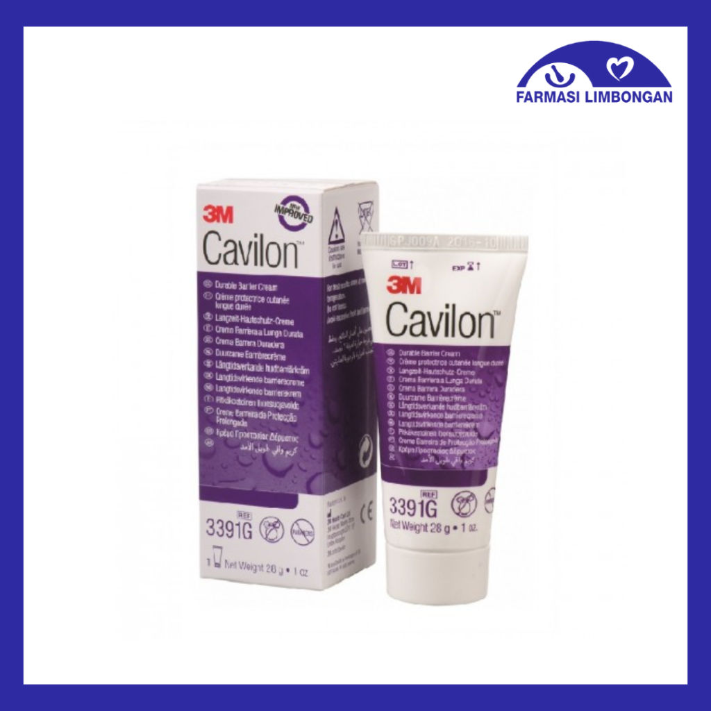 3M CAVILON DURABLE BARRIER CREAM 28G - Farmasi Limbongan