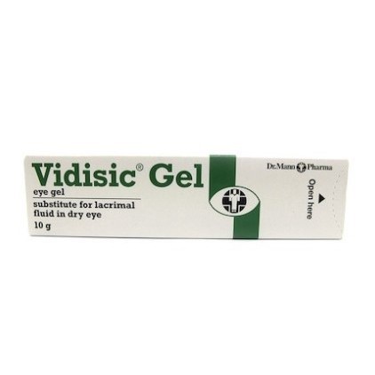 VIDISIC EYE GEL DRY EYES 10G EXP12/2023 - Farmasi Limbongan