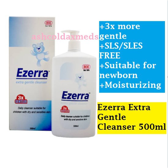 EZERRA EXTRA GENTLE CLEANSER 500ML - Farmasi Limbongan