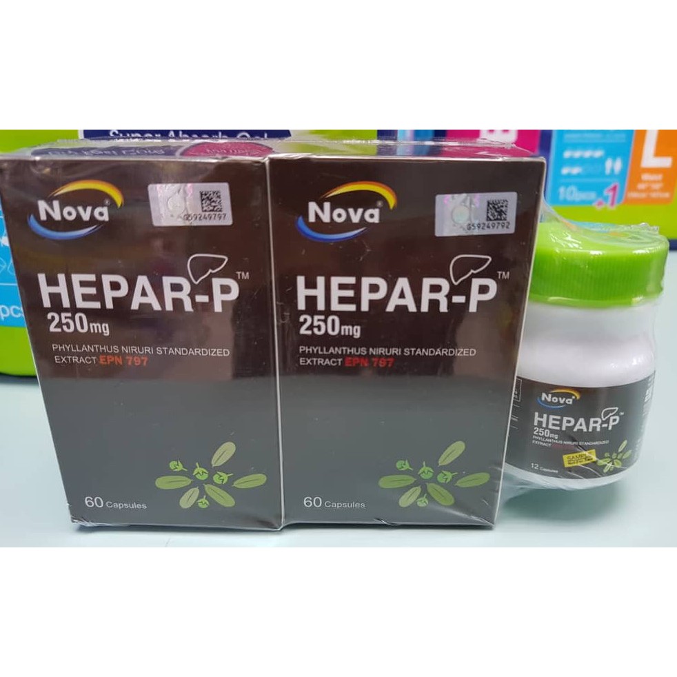 Hepar-P 250mg 60S Extract EPN 797(EXP02/2024) - Farmasi Limbongan