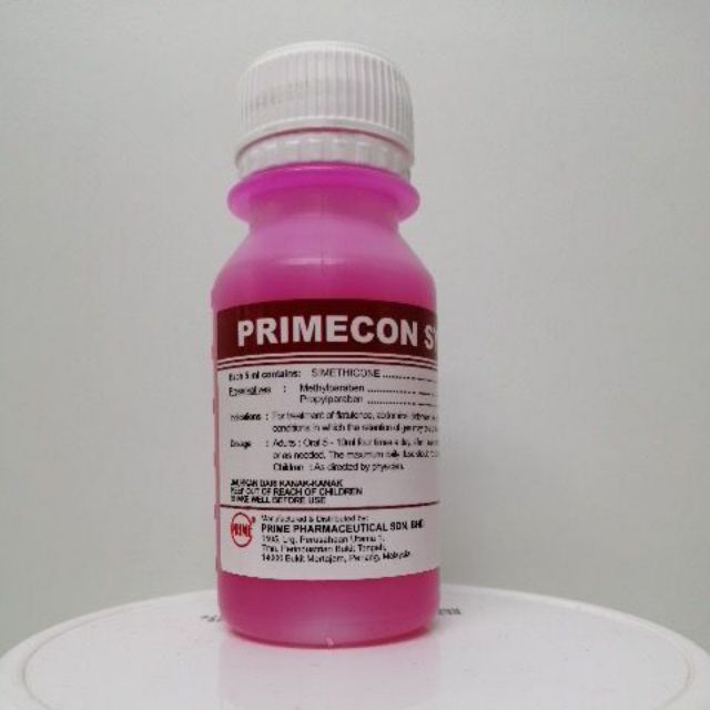 Primecon Simethicone Fast Acting Wind Remover 60ml - Farmasi Limbongan