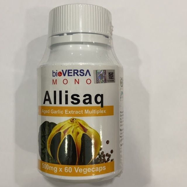 Bioversa Allisaq 500mg Aged Garlic Extract 60 capsules - Farmasi Limbongan