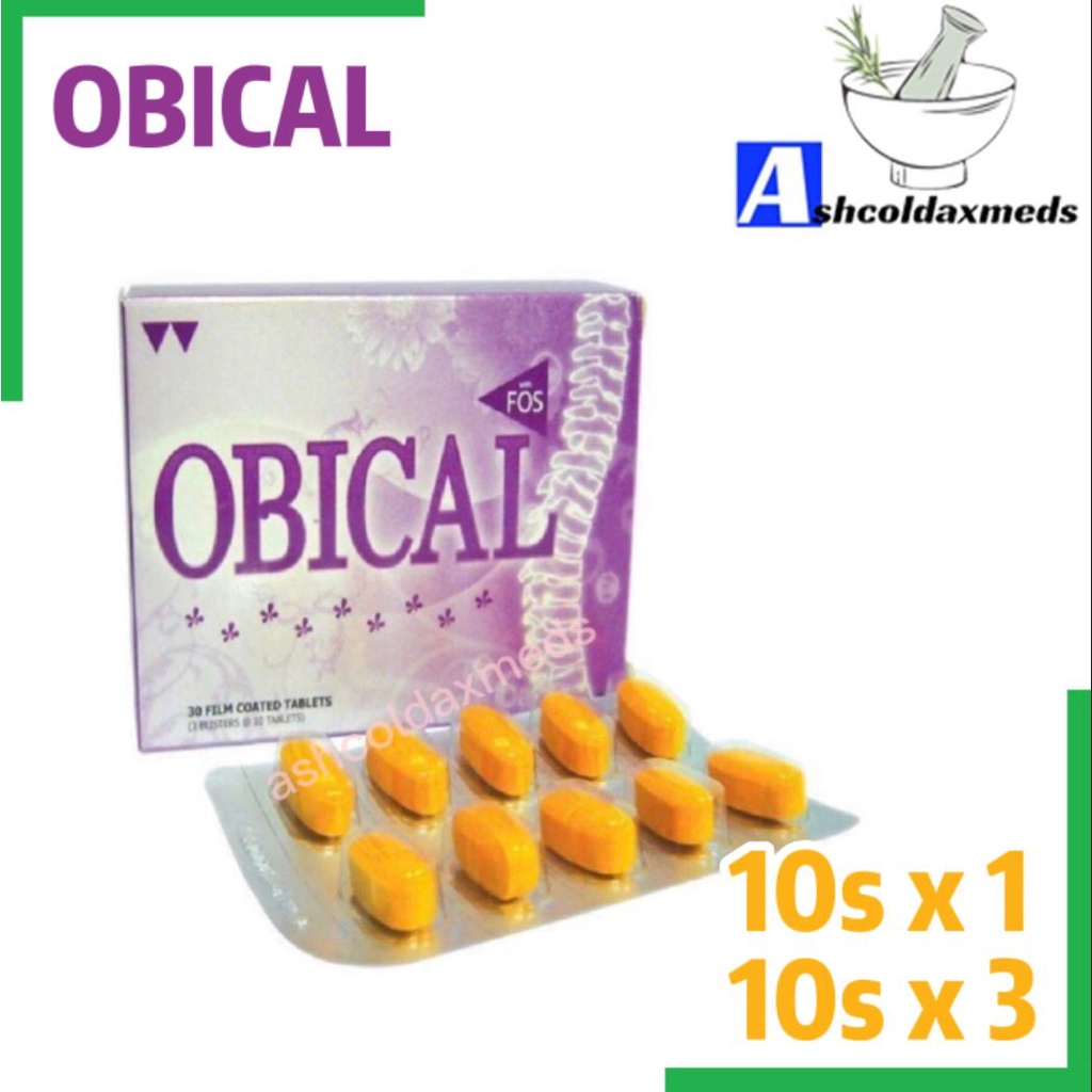 Obical Caplets 30'S/BOX EXP 01/2025 - Farmasi Limbongan