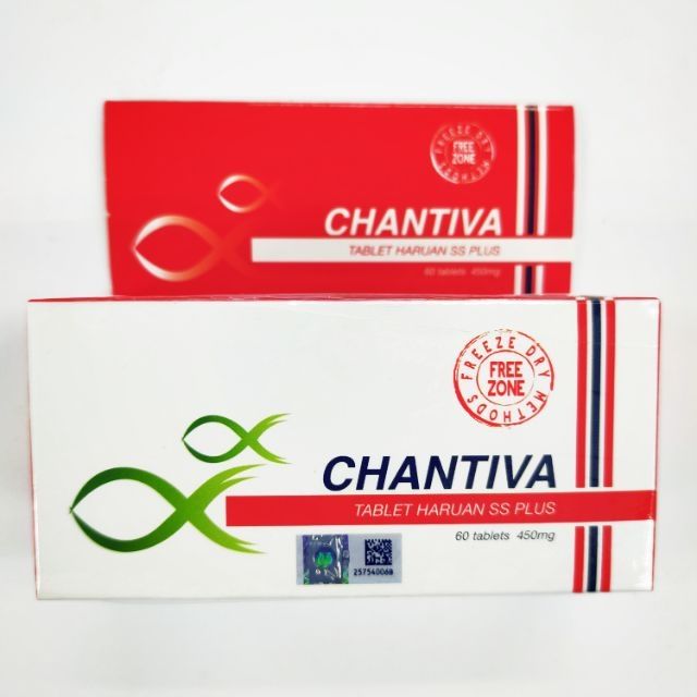 Chantiva Tablet Haruan SS Plus 60'S EXP07/2024 - Farmasi Limbongan