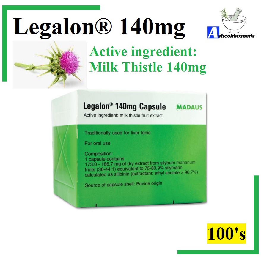 Legalon 140mg Capsules 100S/30S - Farmasi Limbongan