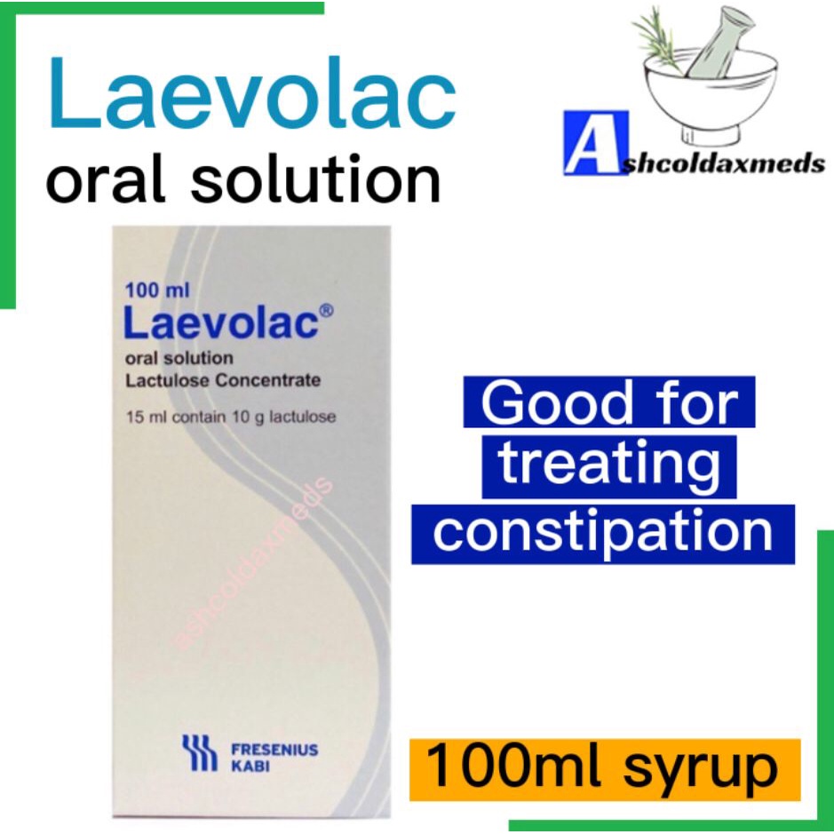 LAEVOLAC SYRUP 100ML lactulose for constipation (EXP: 5/2024) - Farmasi ...