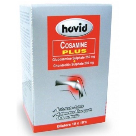 Hovid Cosamine Plus Glucosamine + Chondroitin 100's EXP07/2025 ...