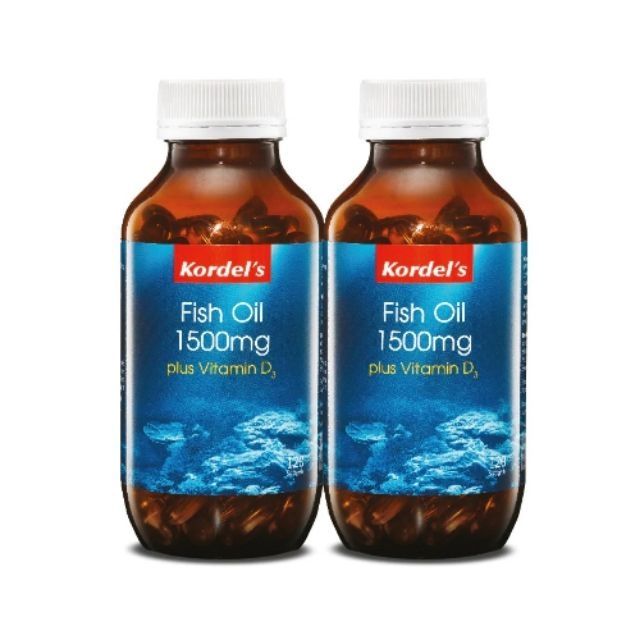 Kordel’s Fish Oil 1500mg plus Vitamin D3 120'SX2 or 120'S - Farmasi ...