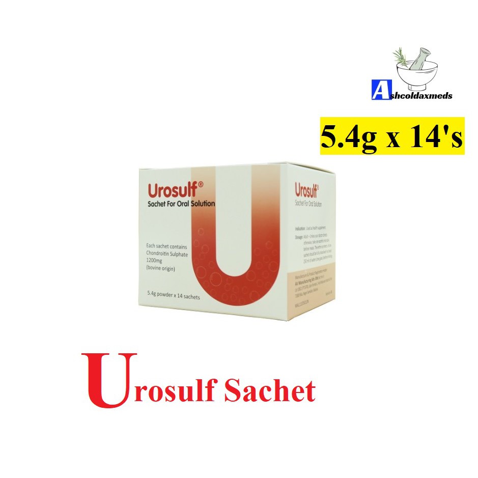 Urosulf Sachet For Oral Solution 14’s - Farmasi Limbongan