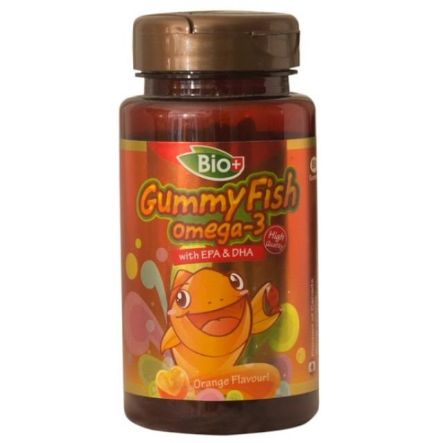 BIOPLUS GUMMY FISH OMEGA-3 80'S - Farmasi Limbongan