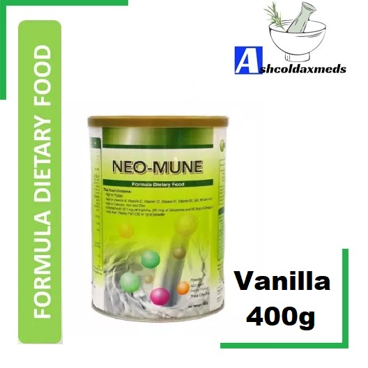 Neo-Mune Formula Dietary Food Powder Vanilla Flavour 400G(EXP10/2023 ...