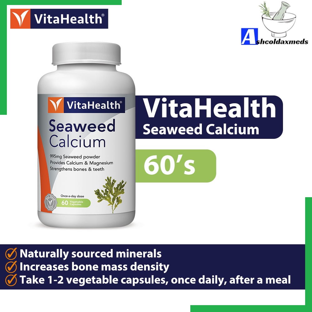 VitaHealth Seaweed Calcium 60's - Farmasi Limbongan