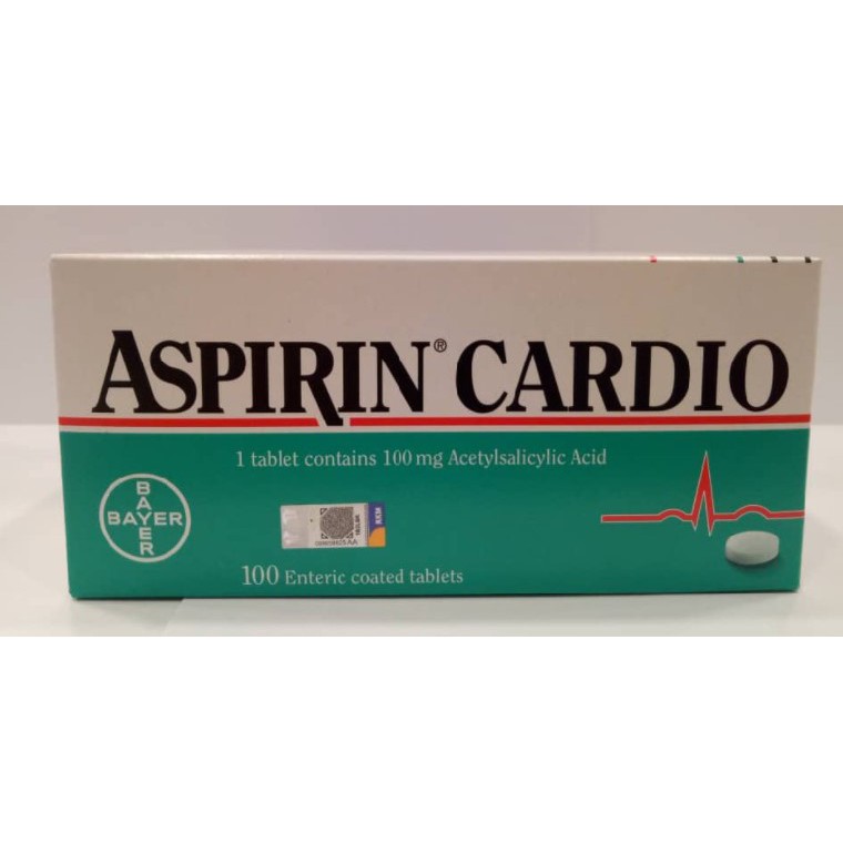 BAYER ASPIRIN 100MG 100'S - Farmasi Limbongan
