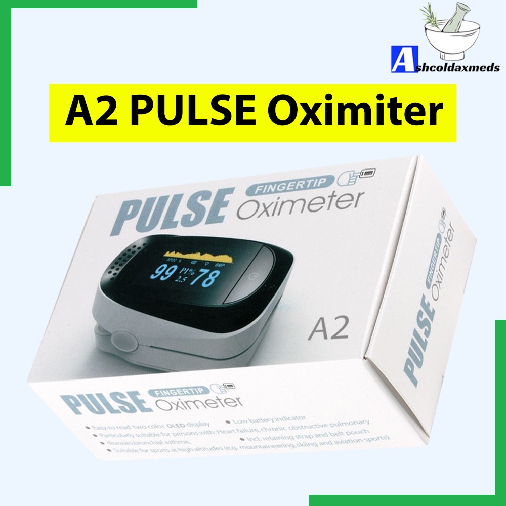 A2 Finger Pluse Oximeter (Battery is not included) - Farmasi Limbongan