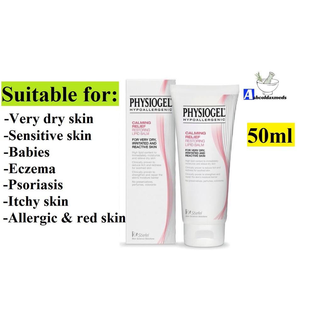 Physiogel Calming Relief Restoring Lipid Balm 50mL - Farmasi Limbongan