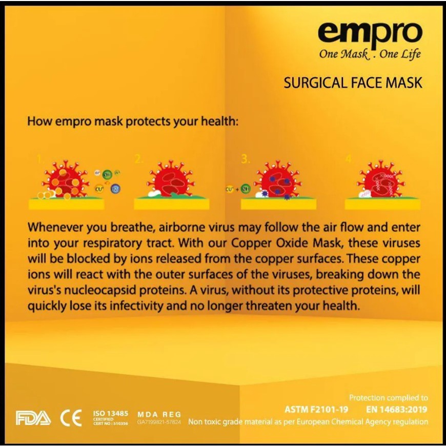 URBAN WARRIOR–EMPRO COPPER OXIDE MASK [ Anti-Microbial ] V SERIES ...