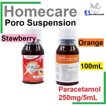Axcel Paracetamol 250mg (90ml FOC Syringe) (Inside Box) or Poro ...