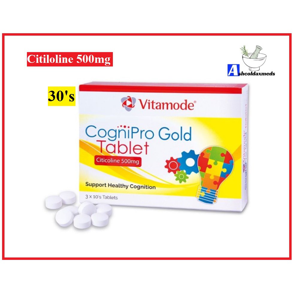 Vitamode CogniPro Gold Tablets 30's - Farmasi Limbongan