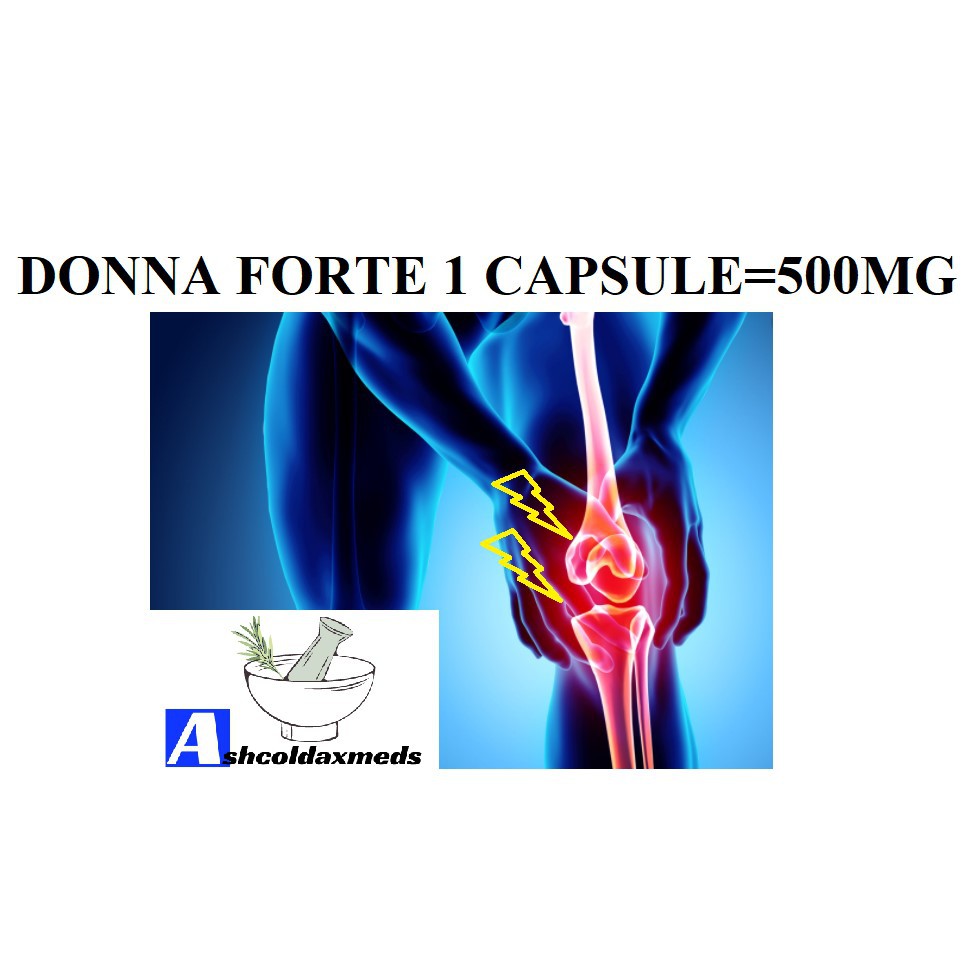 DONNA FORTE 500 MG CAPSULE (GLUCOSAMINE) 30'S - Farmasi Limbongan