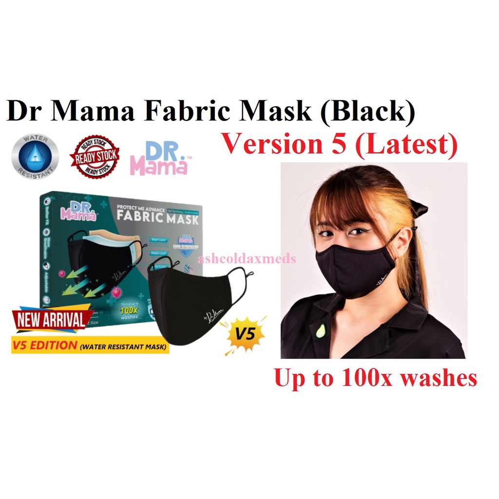 Dr Mama Self Sanitizing Antimicrobial Mask Adult/Child - Farmasi Limbongan