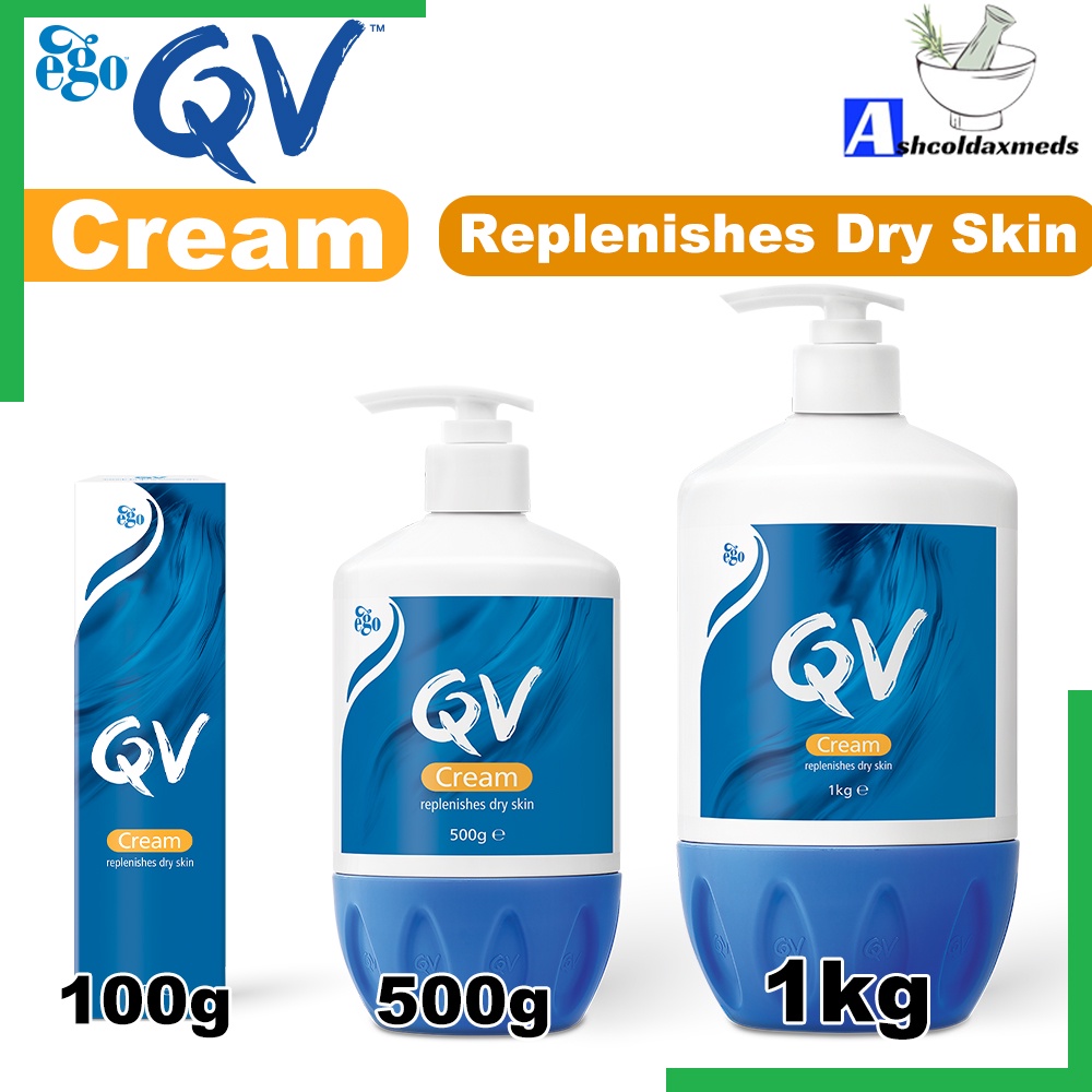 QV Cream 100g / 500g / 1kg (Replenishes Dry Skin) - Farmasi Limbongan