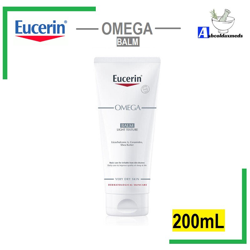Eucerin Omega Balm Light Texture 200ML (Old packaging Eucerin Soothing ...