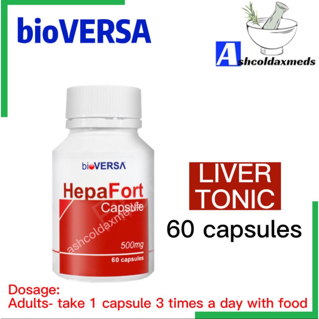 bioVERSA HepaFort - Milk Thistle | Non-alcoholic Fatty Liver | Liver ...